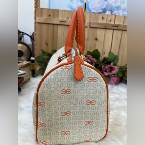 Bags | Esquire Coated Canvas Handbag | Poshmark